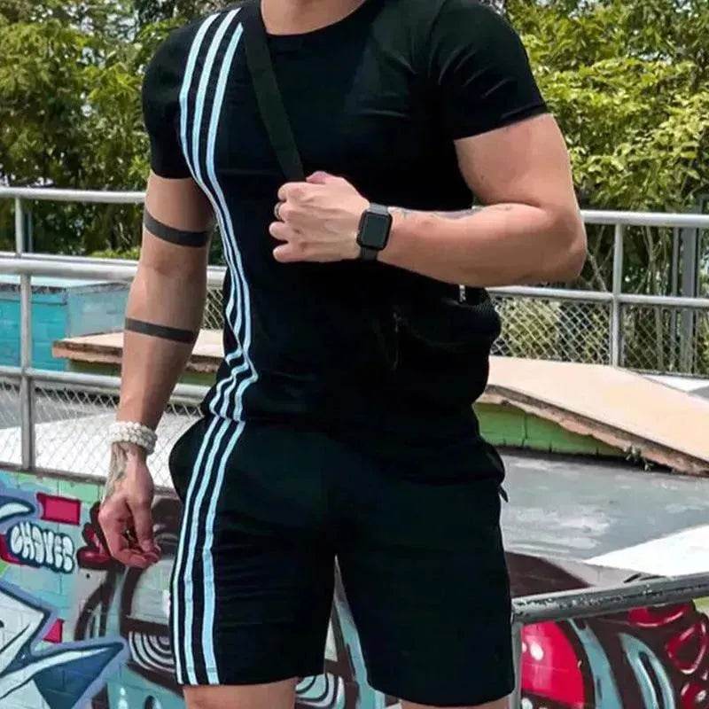 2025 Men's Summer Short Sports Trendy Track Suit | EX-STOCK