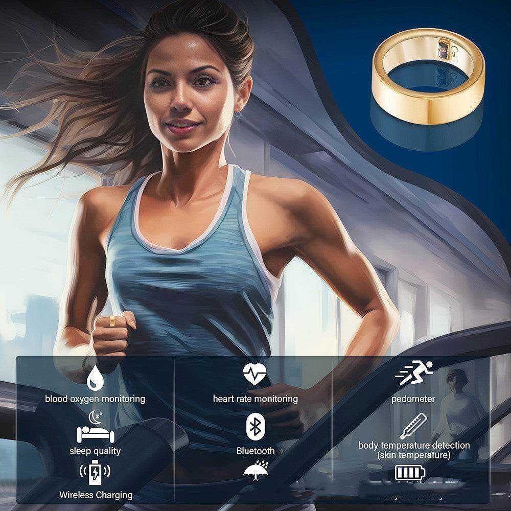 Smart Ring Healthy Heart Rate Bluetooth | EX-STOCK