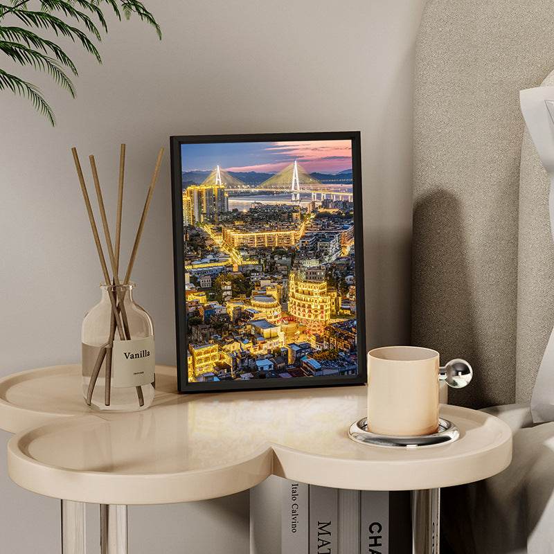 Voice-controlled Modern Minimalist New Night Light Desktop Decoration