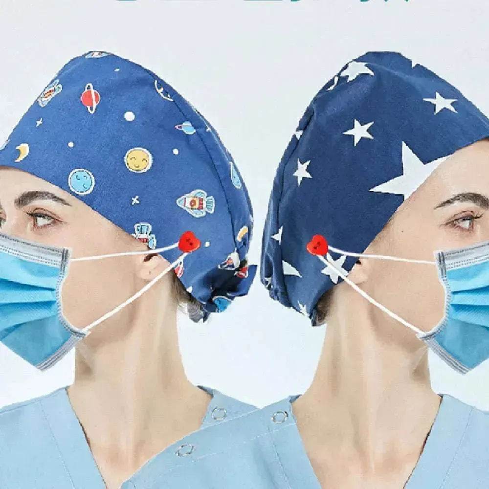 Cotton Surgical Unisex Doctor & Nurse Operating Room Caps | EX-STOCK