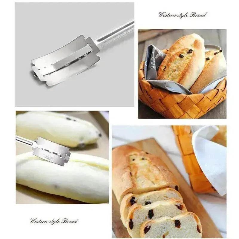 Curved Stainless Steel Bread Cutter Kraft Box | EX-STOCK