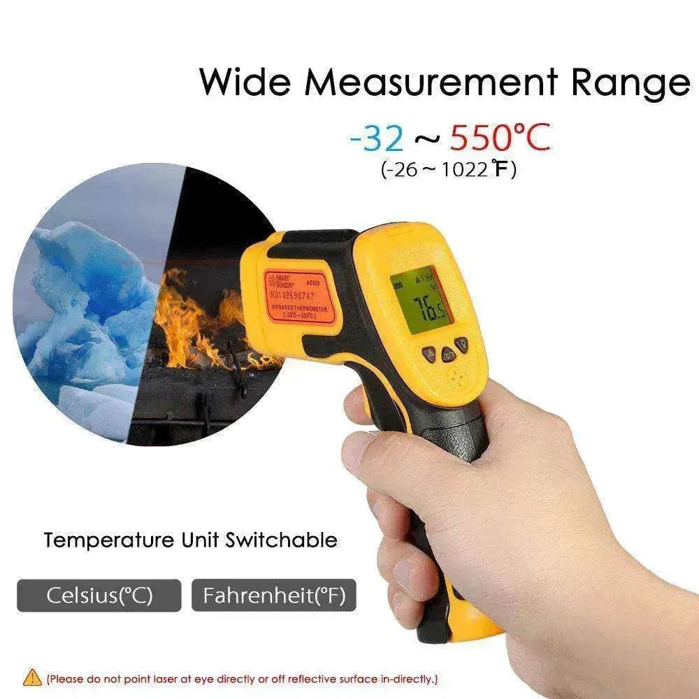 Hand held temperature measuring gun | EX-STOCK