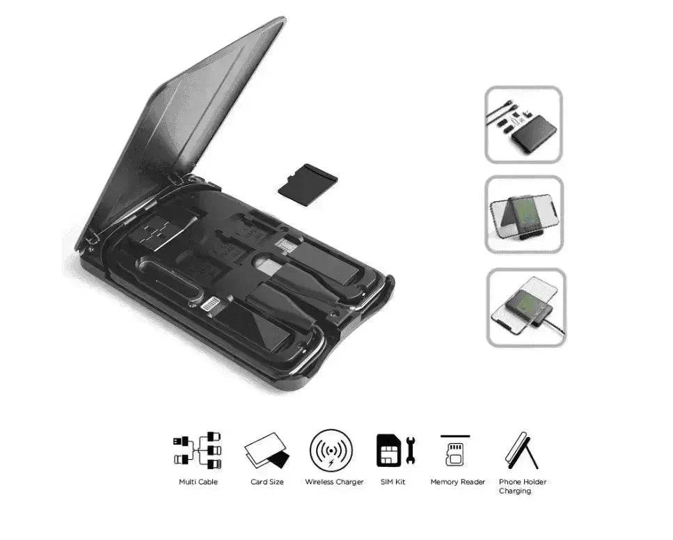 Multifunctional Travel Survival Card All in One Data Cable | EX-STOCK