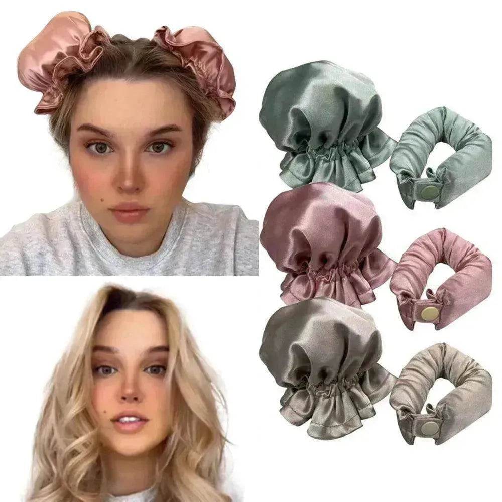 New Heatless Curl Stick With Cloth Cover Curler Hair Style Tools
