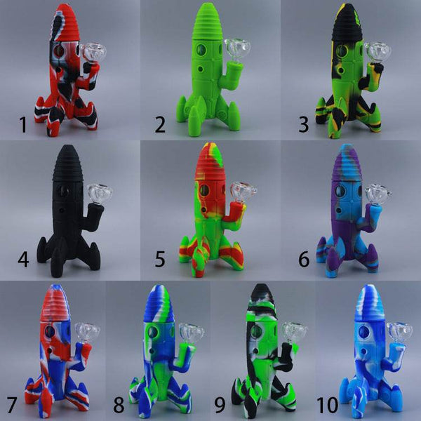 Buy Silicone Hookah Astronaut Rocket Smoking Pot – Trusted & Affordable ...