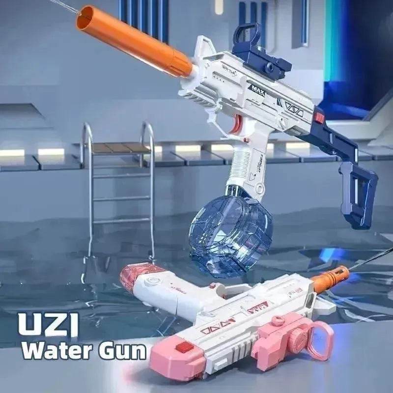 Children Automatic UZI Electric Backpack Water Submachine Gun Fights