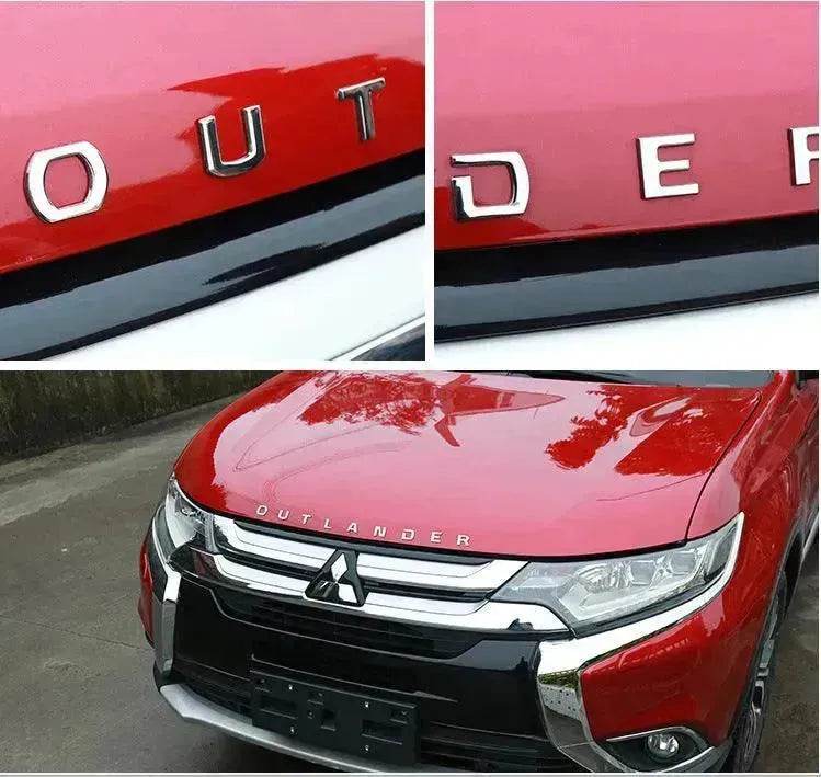 Front letter car sticker label Car Cover Word Mark