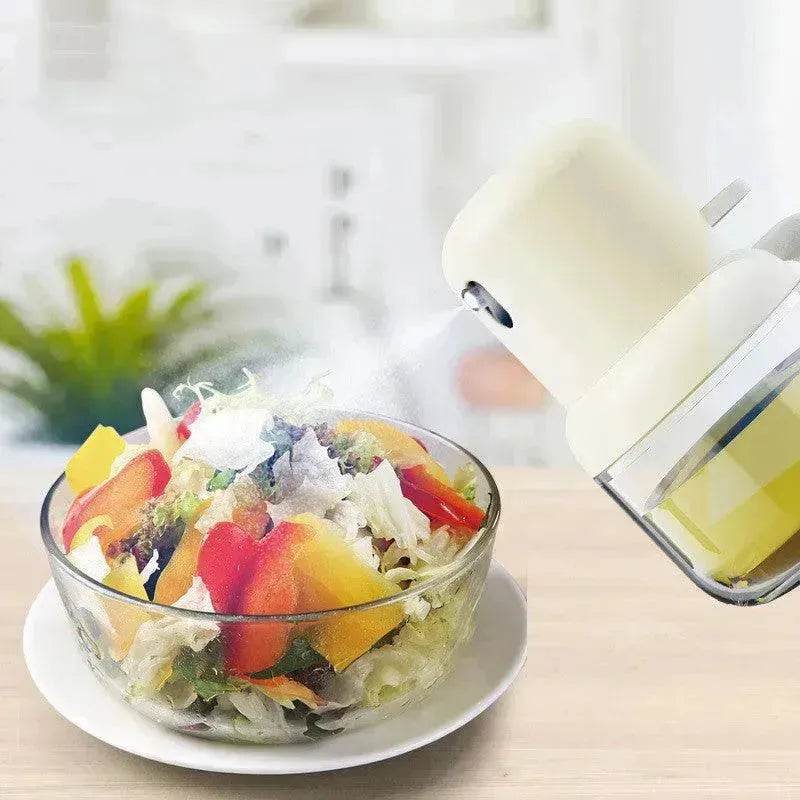 Kitchen Press Atomizing Oil Spray Kettle Fuel Injection Bottle Oil