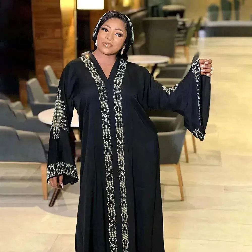 Luxurious Plain and Embroidered Turkey Abaya Dress | EX-STOCK