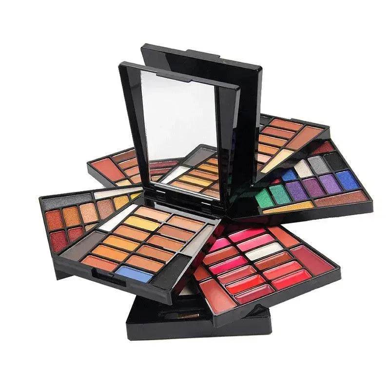 Makeup Box 4 Color Eye Shadow Box 1 Color Lipstick 2 Color Highlight