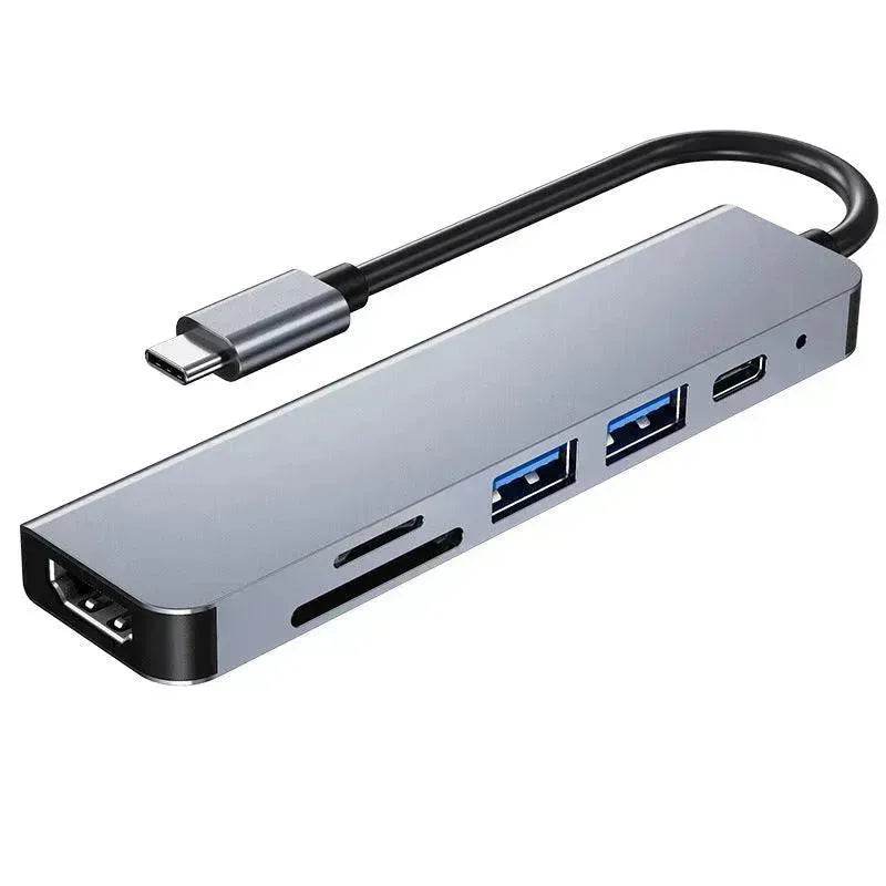 Multi Function Dock 4K HD USB Notebook 6 In 1 | EX-STOCK