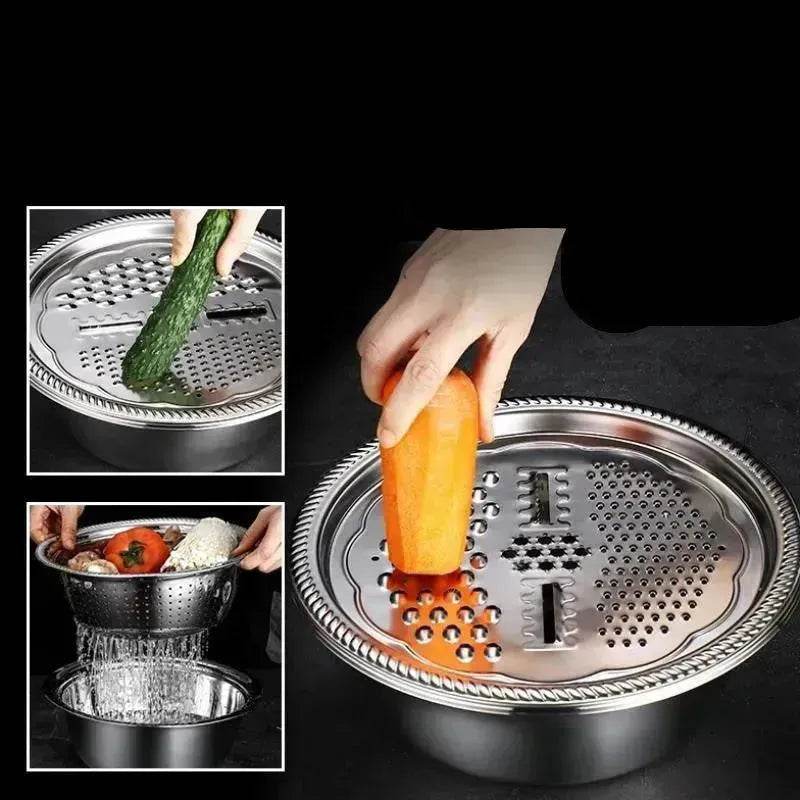Multifunctional Stainless Steel Vegetable Chopper | EX-STOCK
