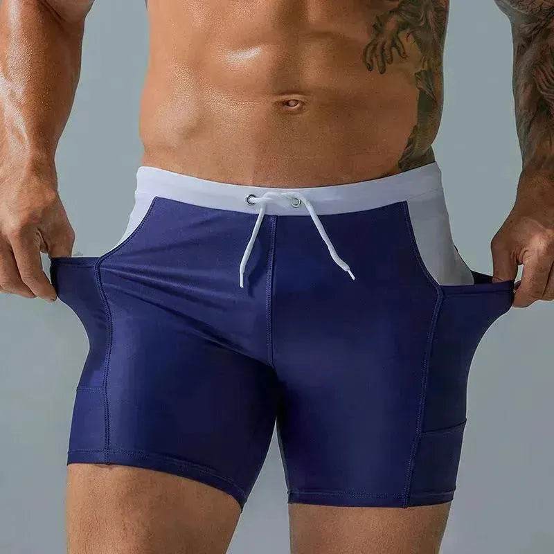 Professional Swimming Trunks With Side Pockets | EX-STOCK